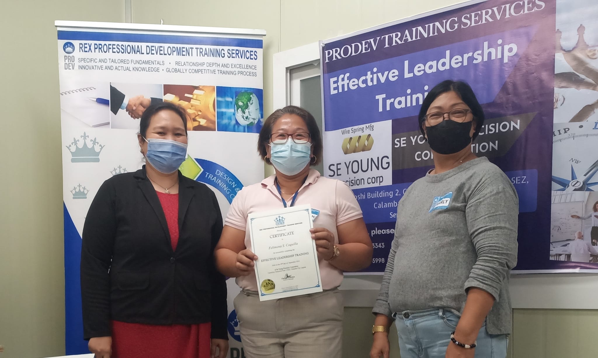 Effective Leadership Training of Se Young Precision Corporation | ProDev Training Services