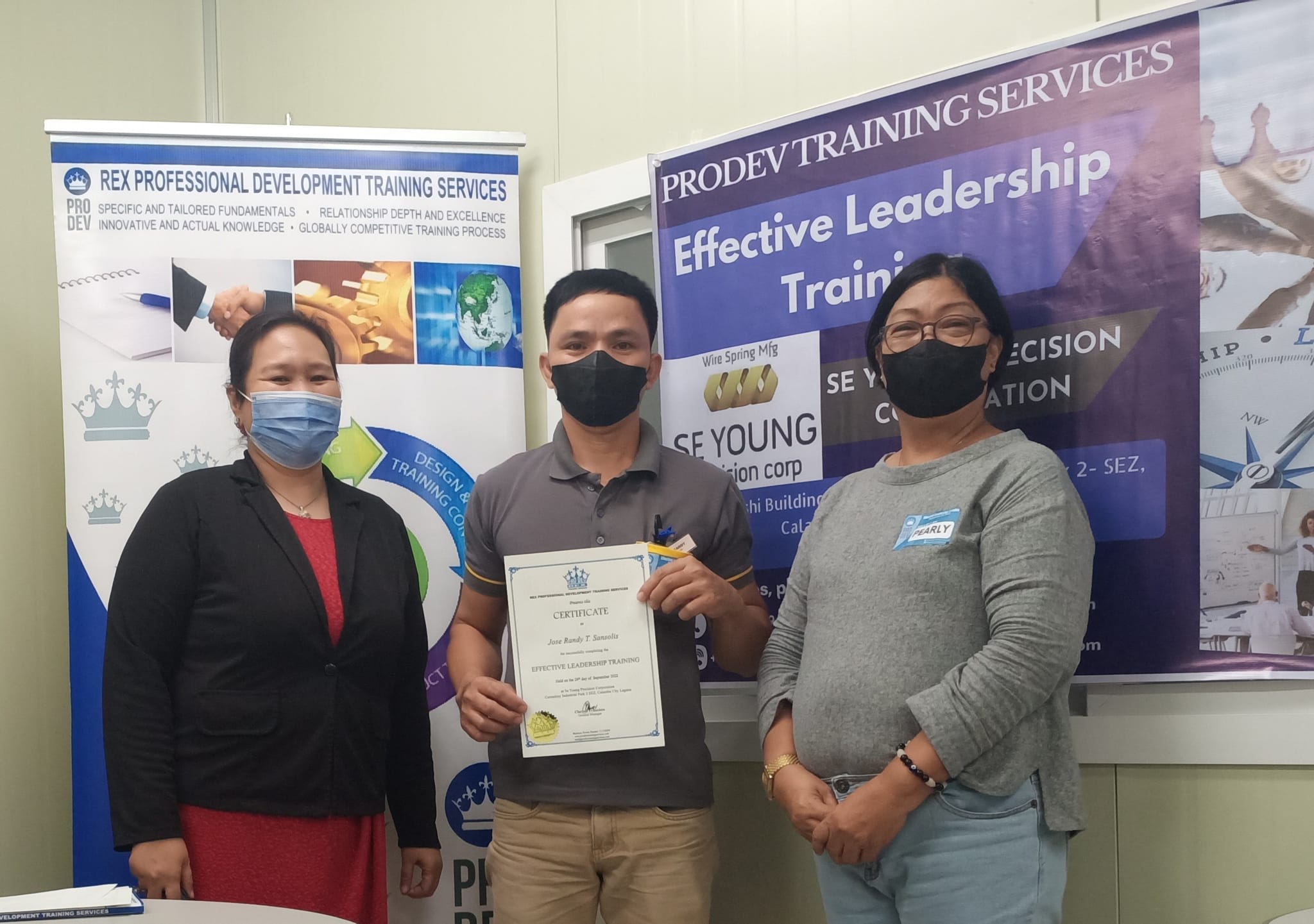 Effective Leadership Training of Se Young Precision Corporation | ProDev Training Services