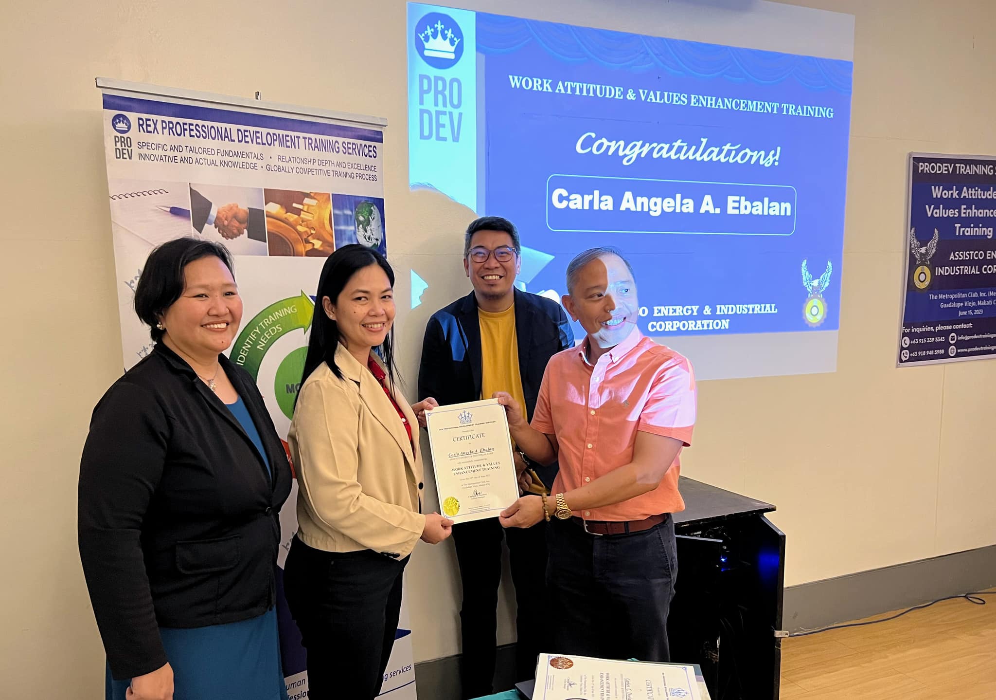 Work Attitude & Values Enhancement (WAVE) Training with ASSISTCO ...