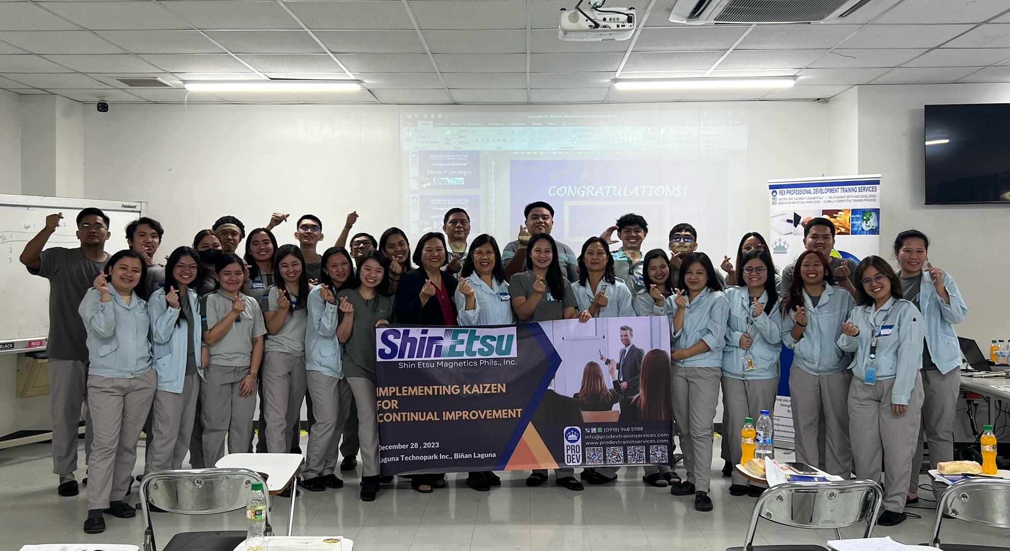 Kaizen Training of Shinetsu Magnetics Philippines | ProDev Training ...