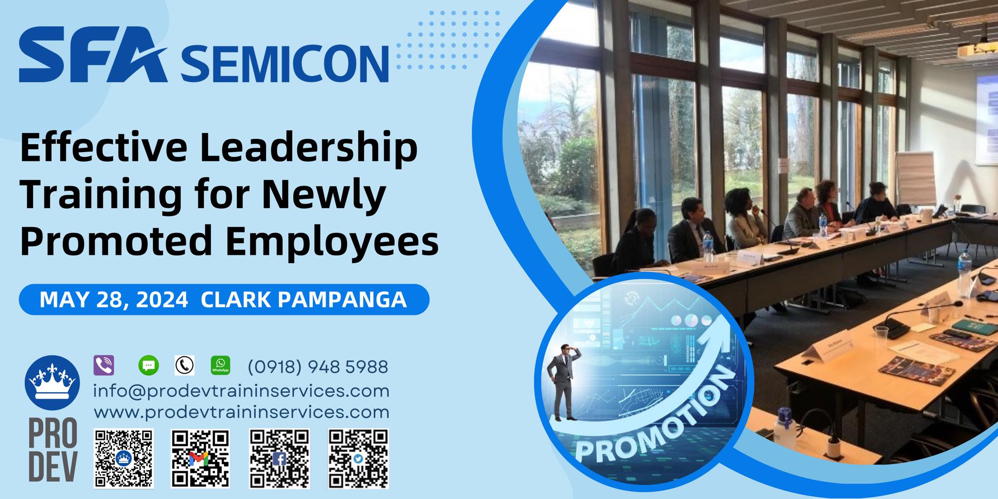 Leadership Training for Newly Promoted Employees of SFA Semicon Phils ...