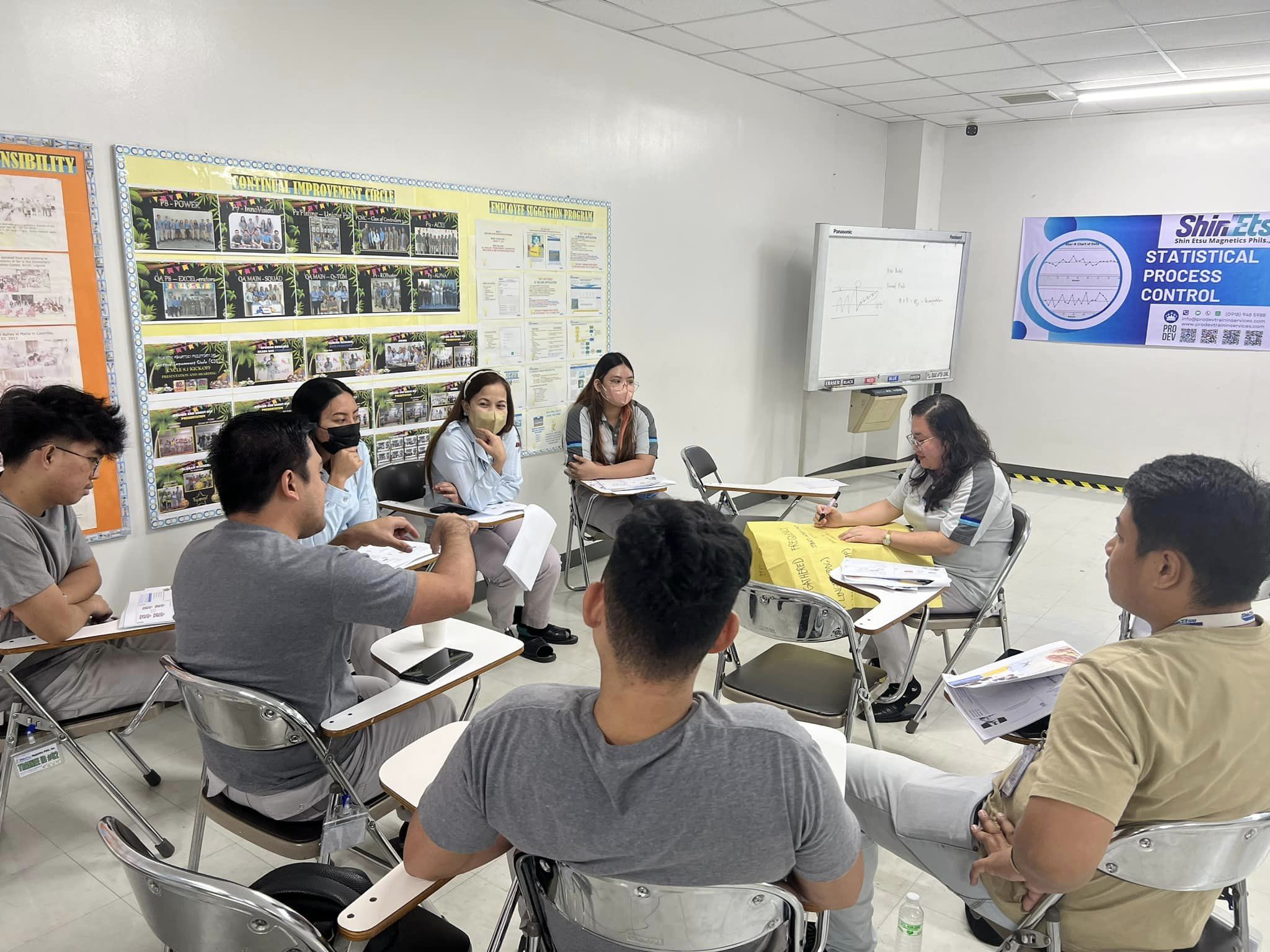 Statistical Process Control (SPC) training session at Shinetsu ...