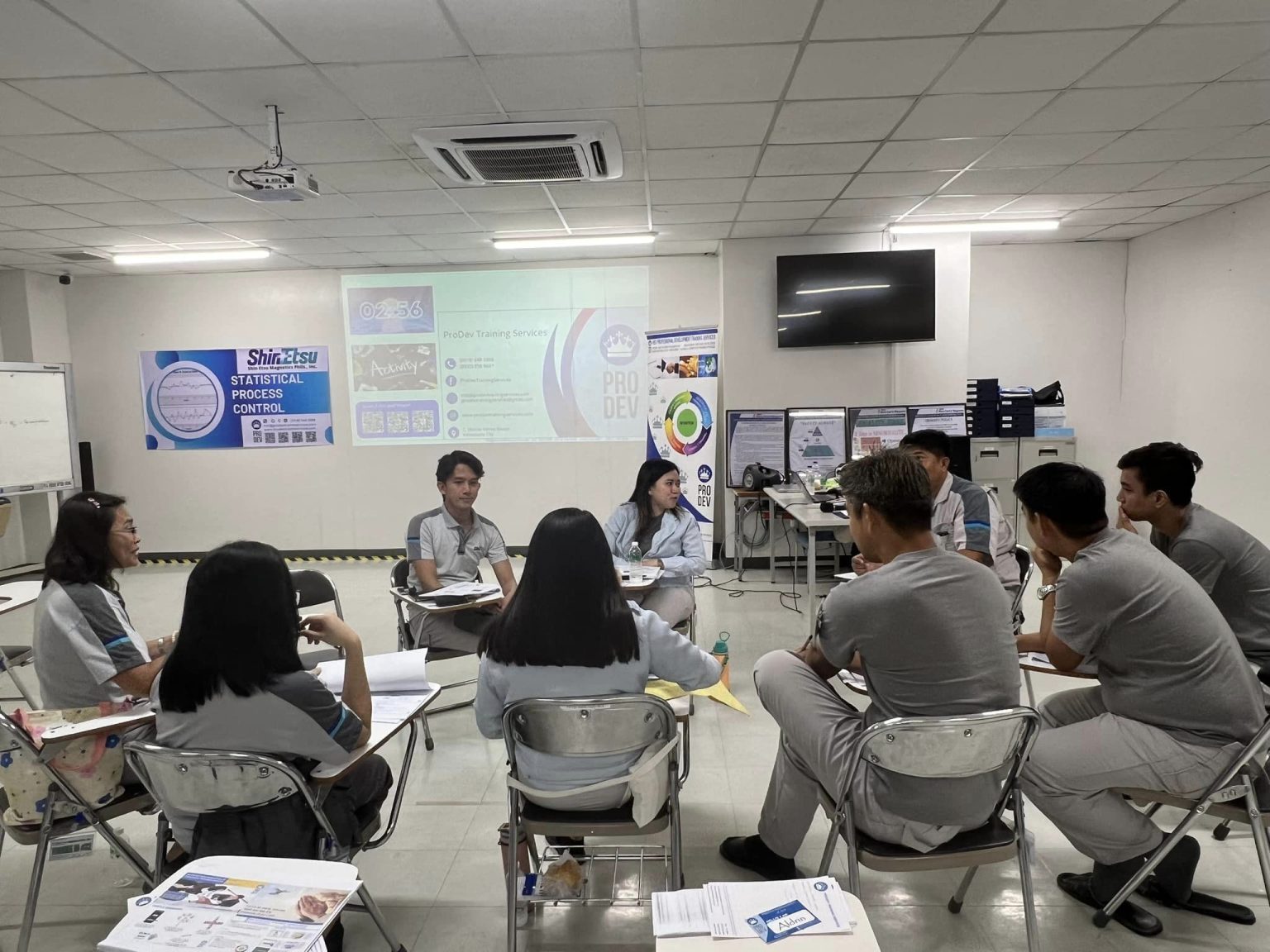 Statistical Process Control (SPC) training session at Shinetsu ...