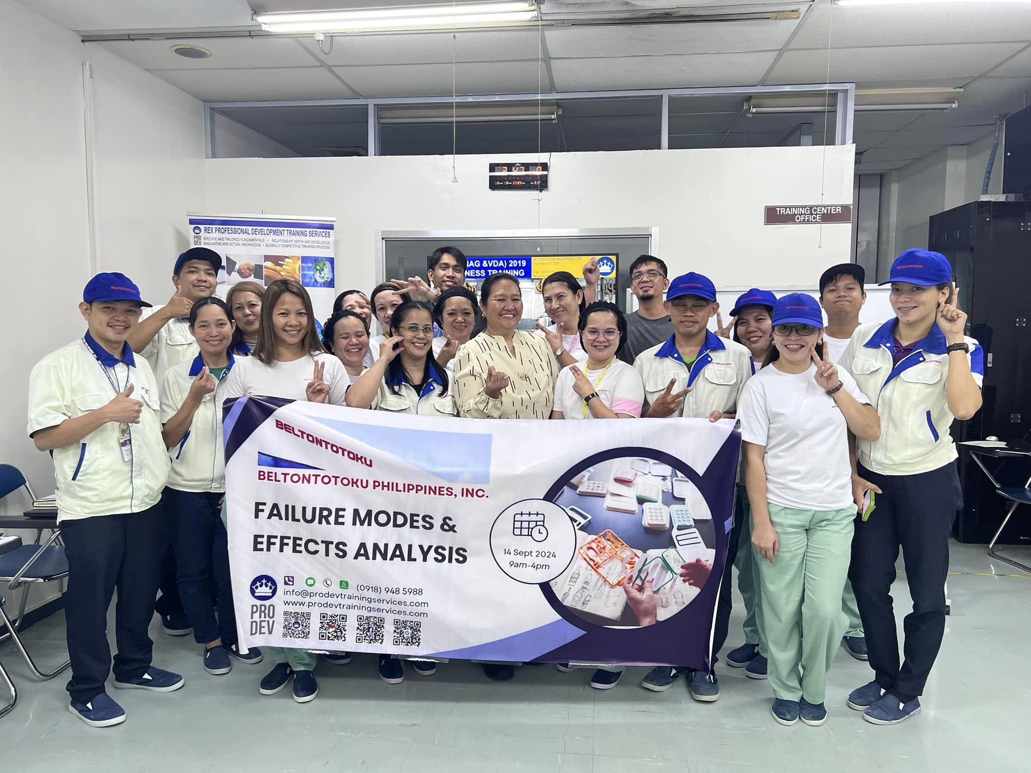 FMEA Training of Beltontotoku Philippines Inc. | ProDev Training Services